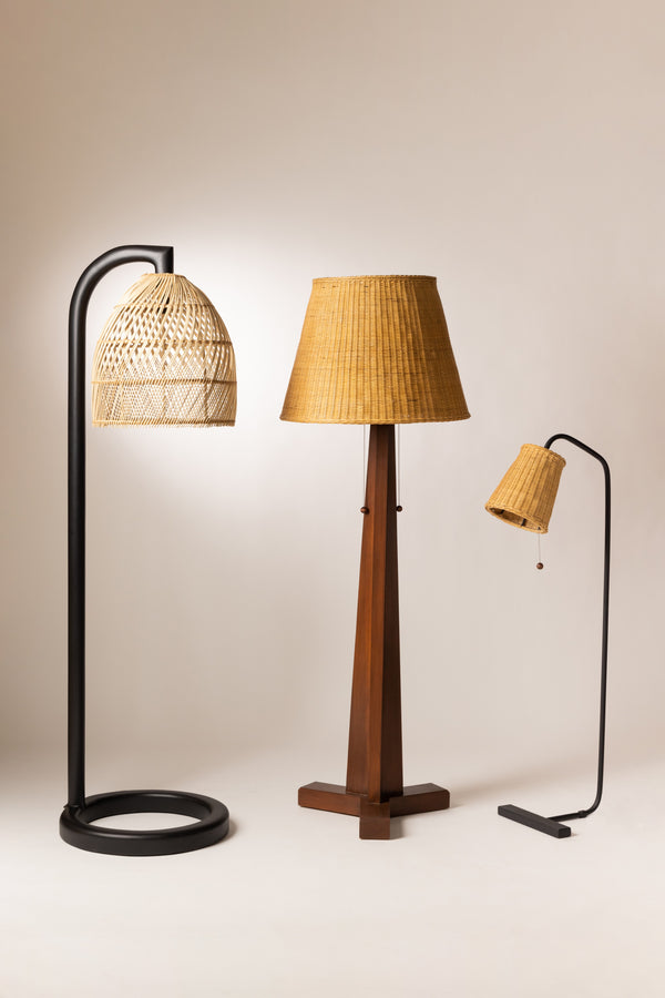 Origin Stand Lamp - Rattan Palm